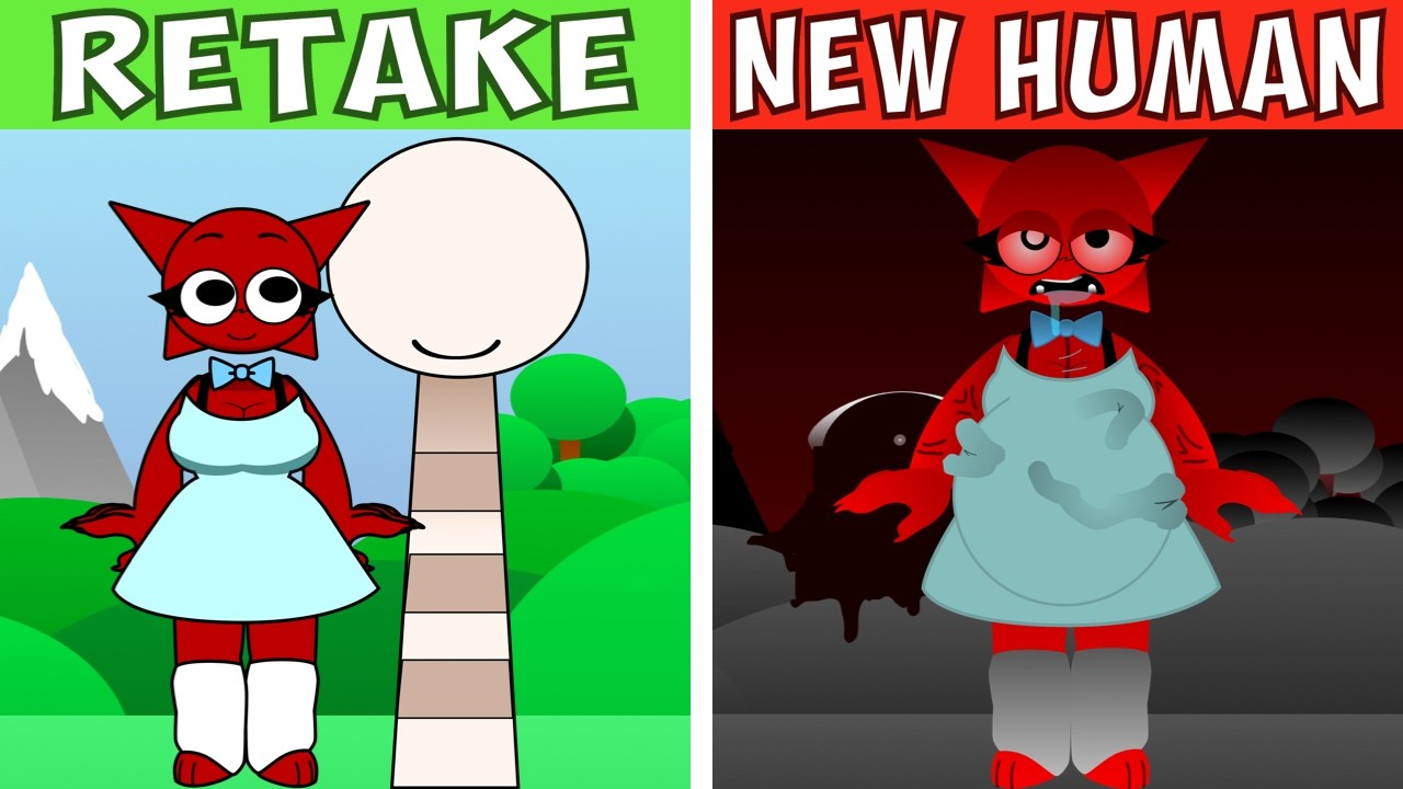 Have you seen these videos? - Sprunki retake humans new sb3 found by ...