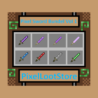 Weapons Pack Vol. 1 – Pixel Sword Collection (32x32, RPG Assets) by ...