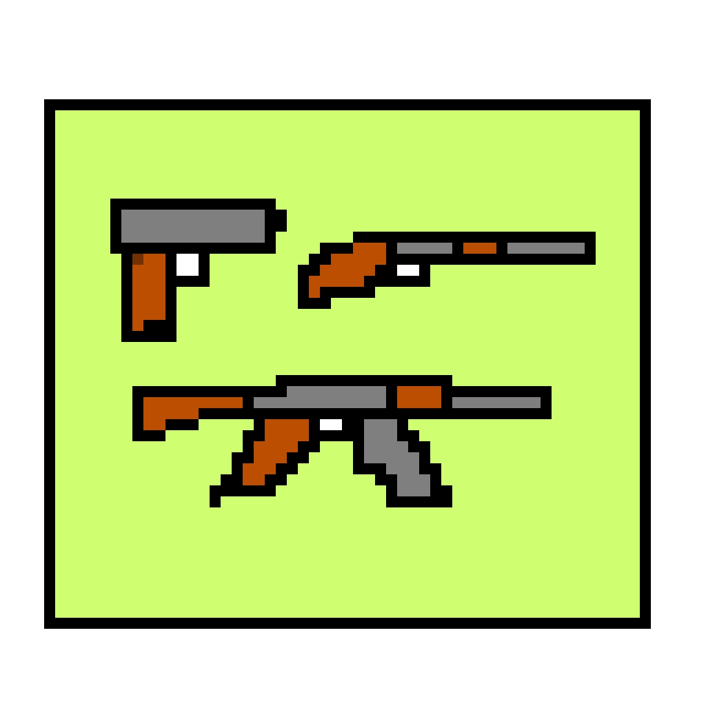 Pixel Weapons Pack by DAV970