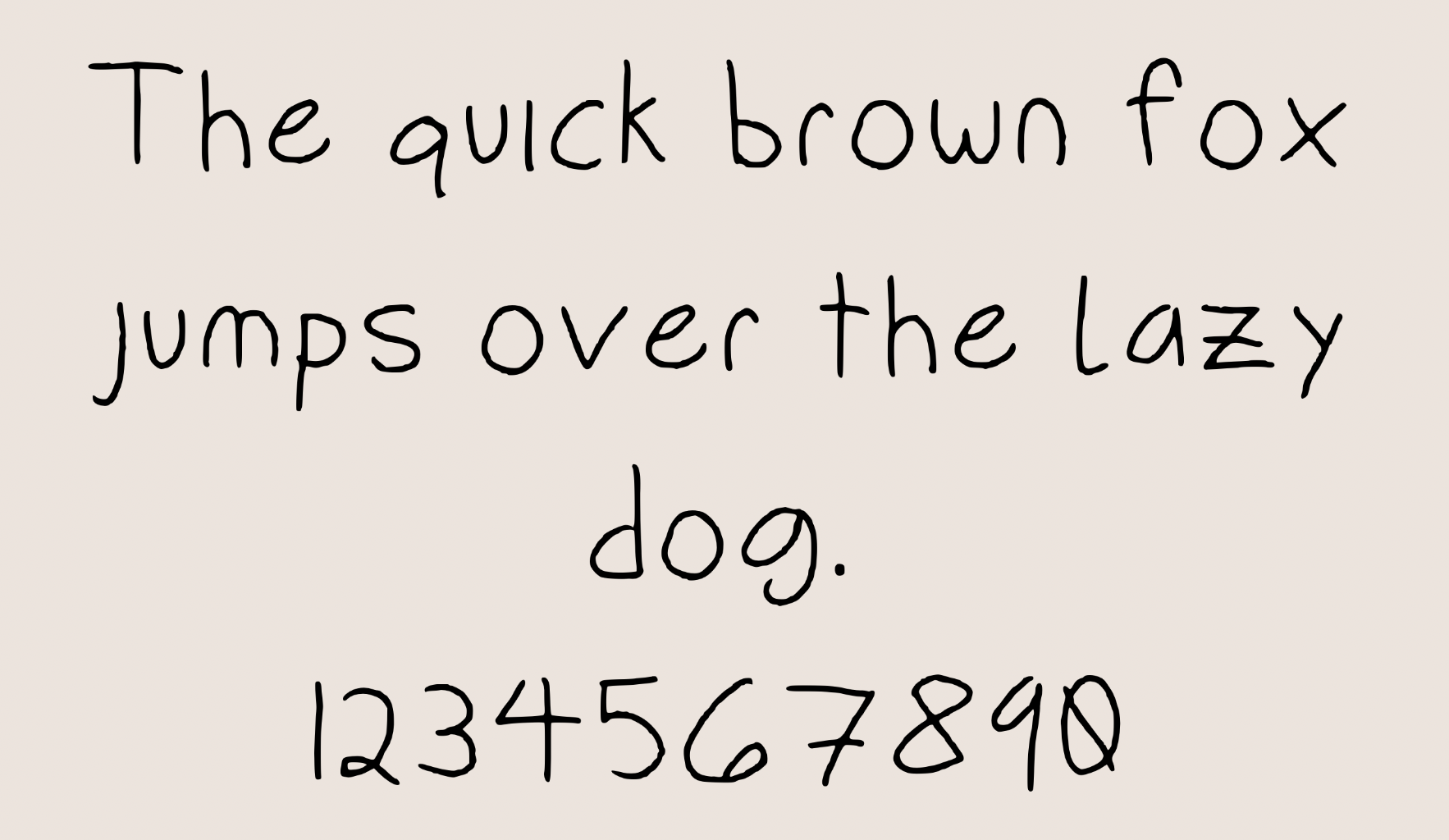 Ryan's Handwritten Font by Ryan