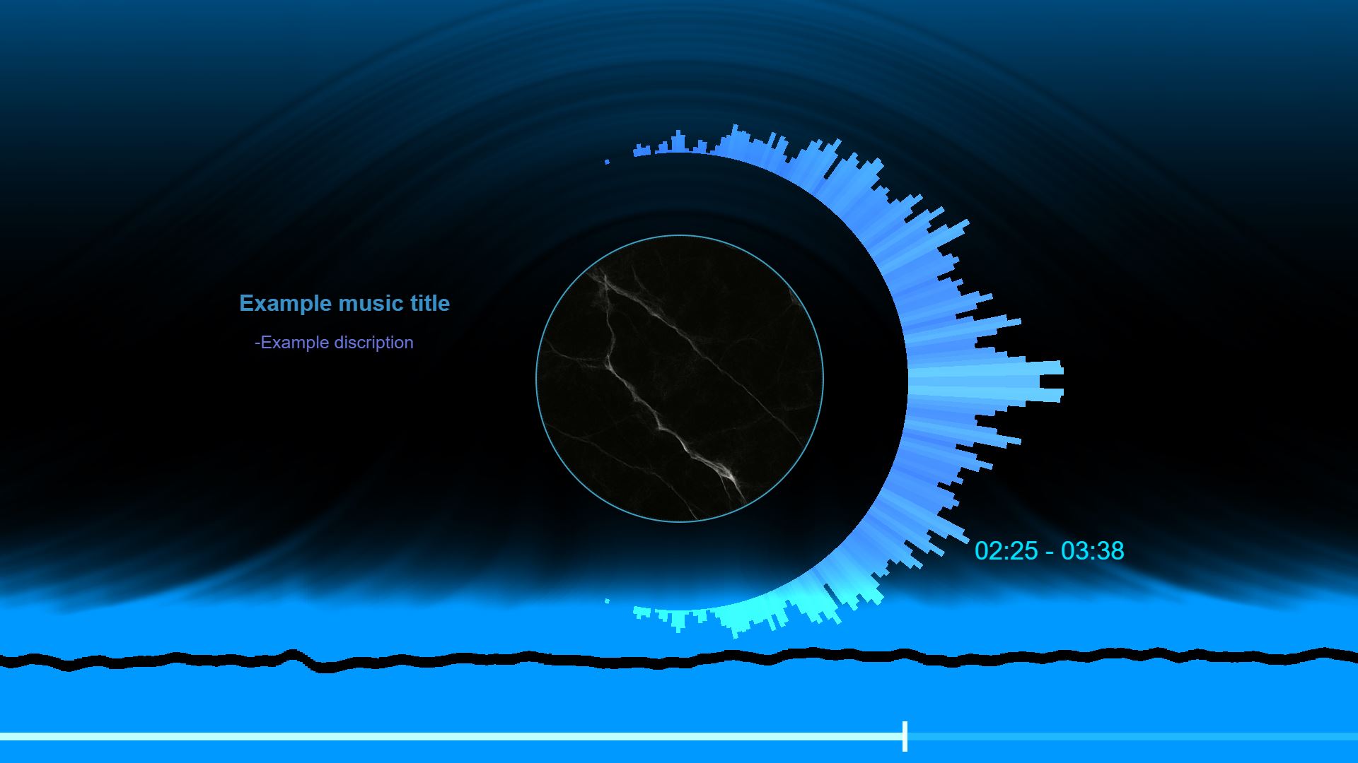 音樂動態頻譜生成器 / Audio spectrum visualizer (ver 0.4) by xcv145336