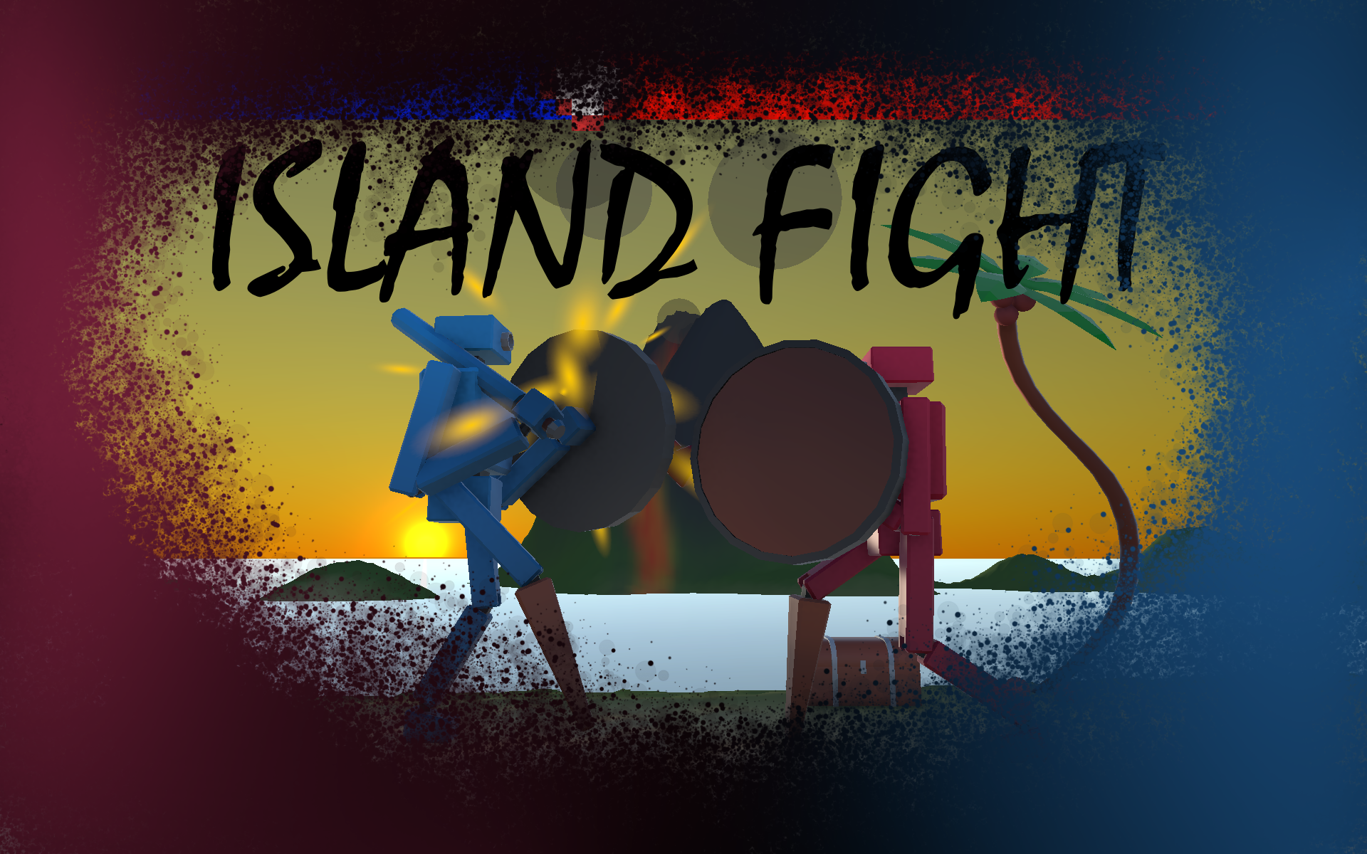 Island Fight by TheQwerty890, EricTheBlock