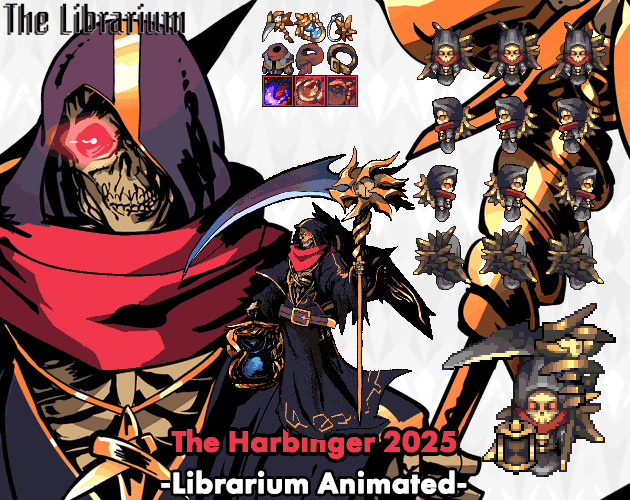 Librarium Animated - The Harbinger 2025 by Aekashics