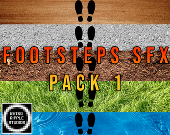 Footsteps SFX Pack 1 by Retro Ripple Studios