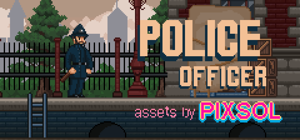 Police Officer Asset Pack by Pixsol