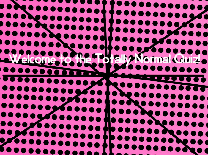 The Normal Quiz by abcd312