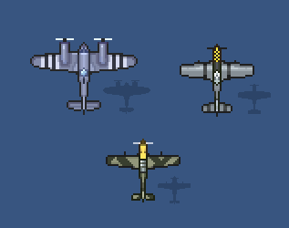 WW2 aircrafts pack by jh2assets
