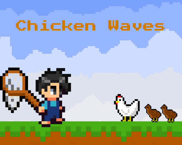 Chicken Waves by Pixemble