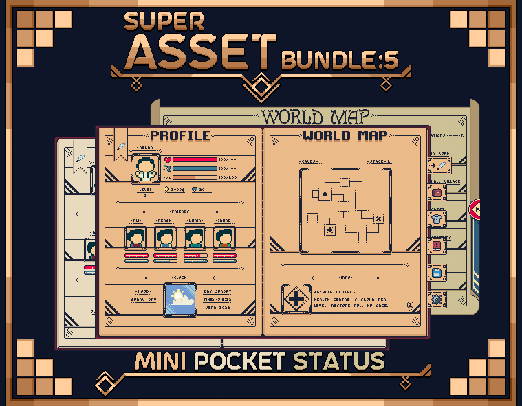 🎁 Humble Gift v1.2 : Pause Menu & Mini Dialogue Box 🎁 - Super Asset ...