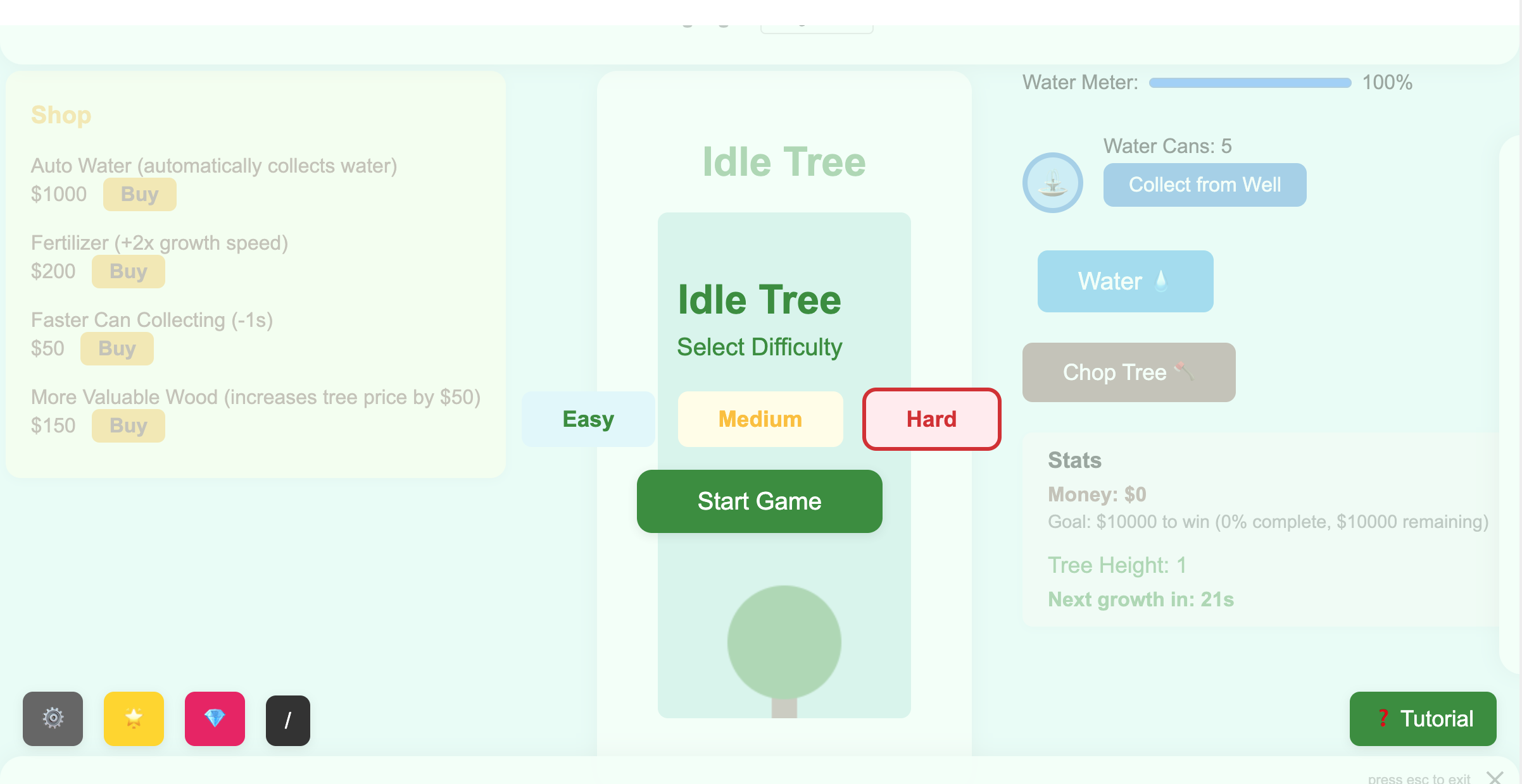 Idle Tree by P01NT_BL4NK