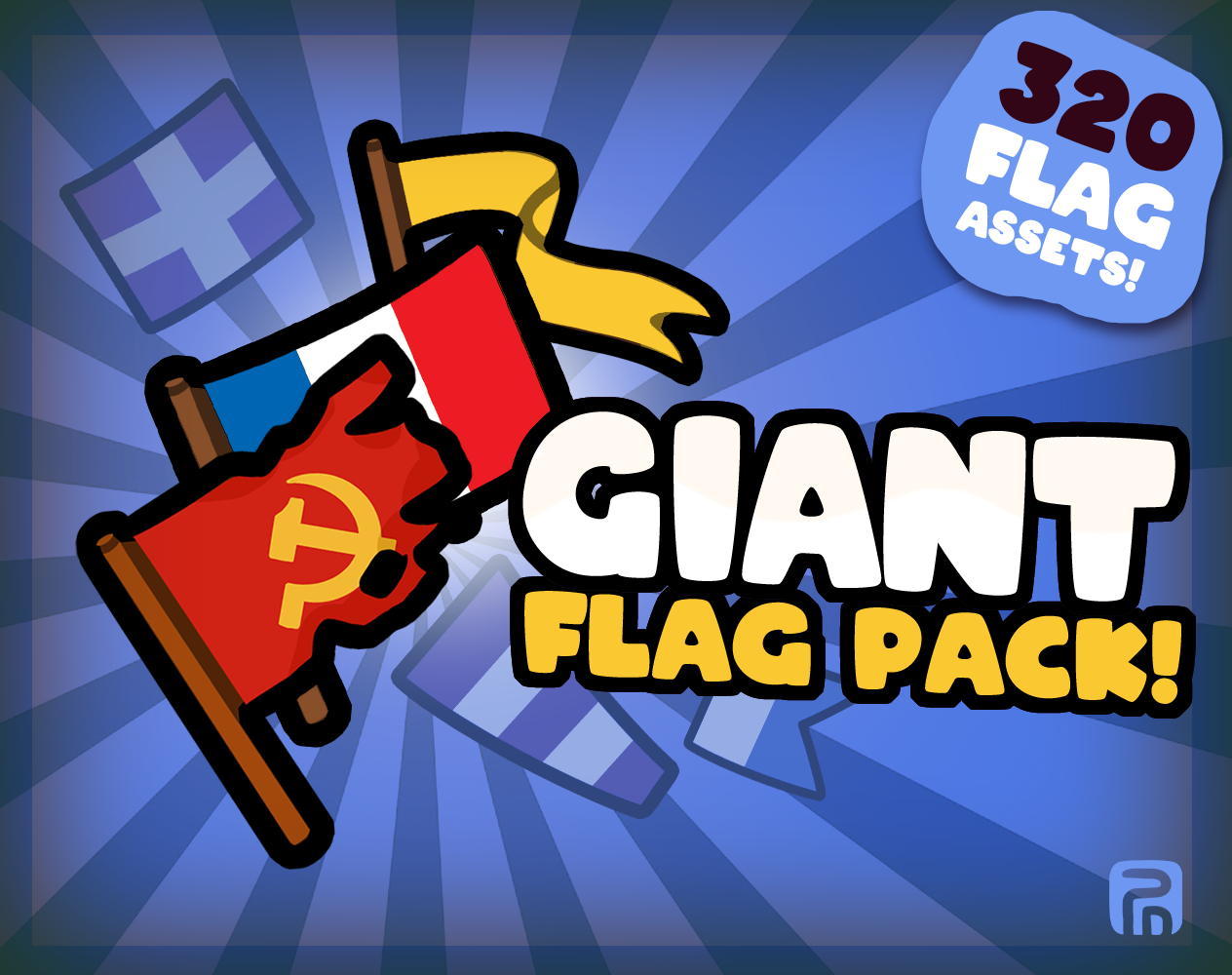 Flag assets / Icons Pack (Royalty Free) by Penzilla