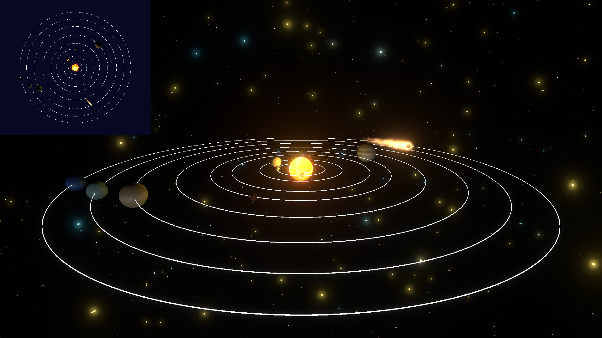 Solar System by NIKIBIN