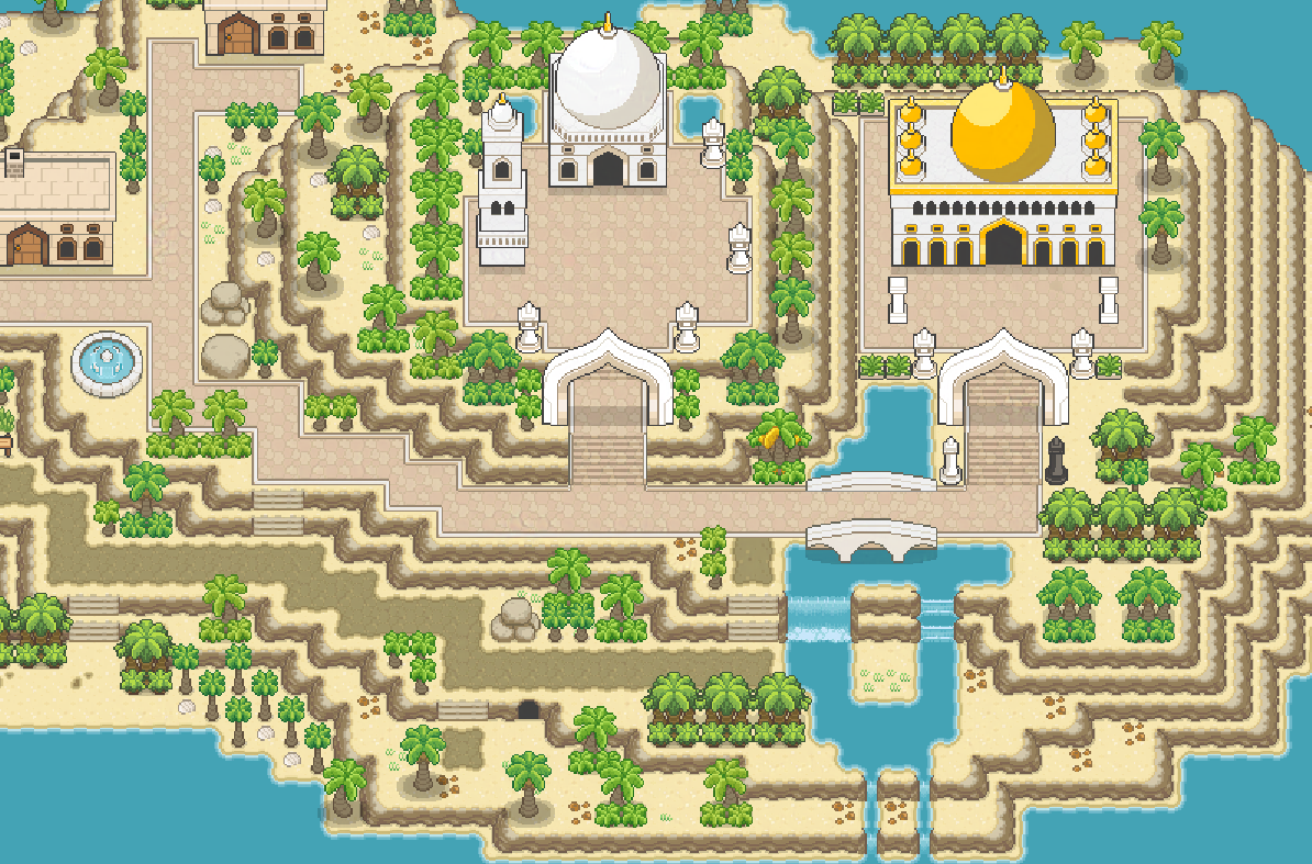 VectoRaith's Medieval Arabian Buildings Tileset Pack Update v1.05 - RPG ...