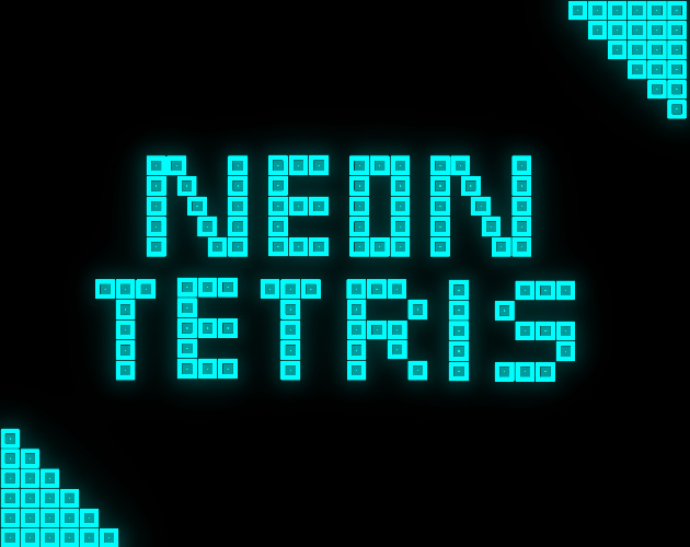 Neon Tetris by Xihan118