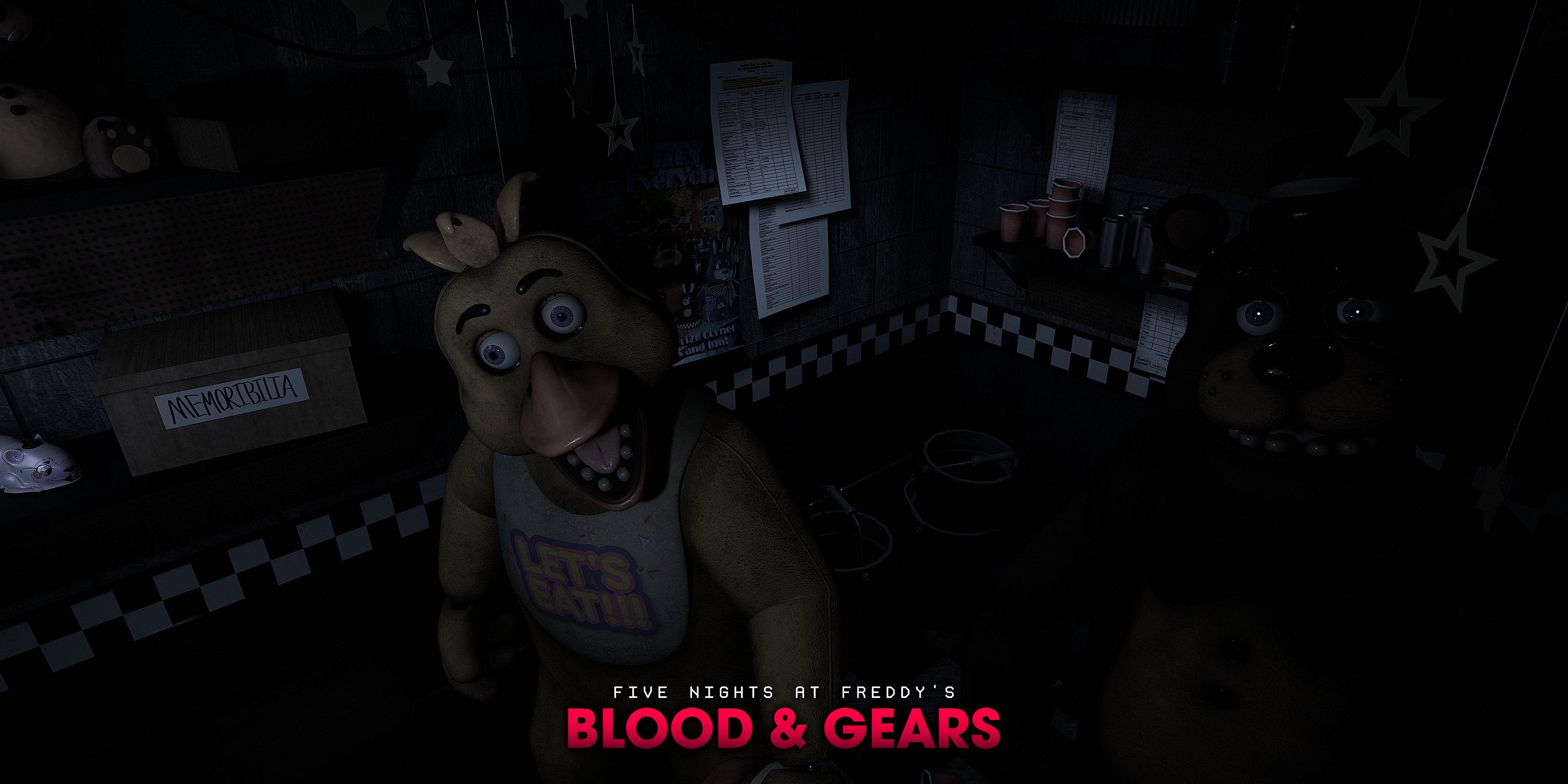 GAMEPLAY TEASER 2 + Camera Reveals - FNAF: BLOOD & GEARS by JDBRYANT
