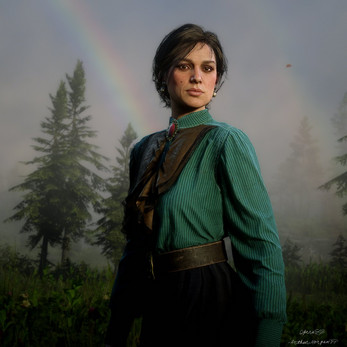 Mary Linton (Red Dead Redemption 2) (GMOD) by HAYYOOGIYS