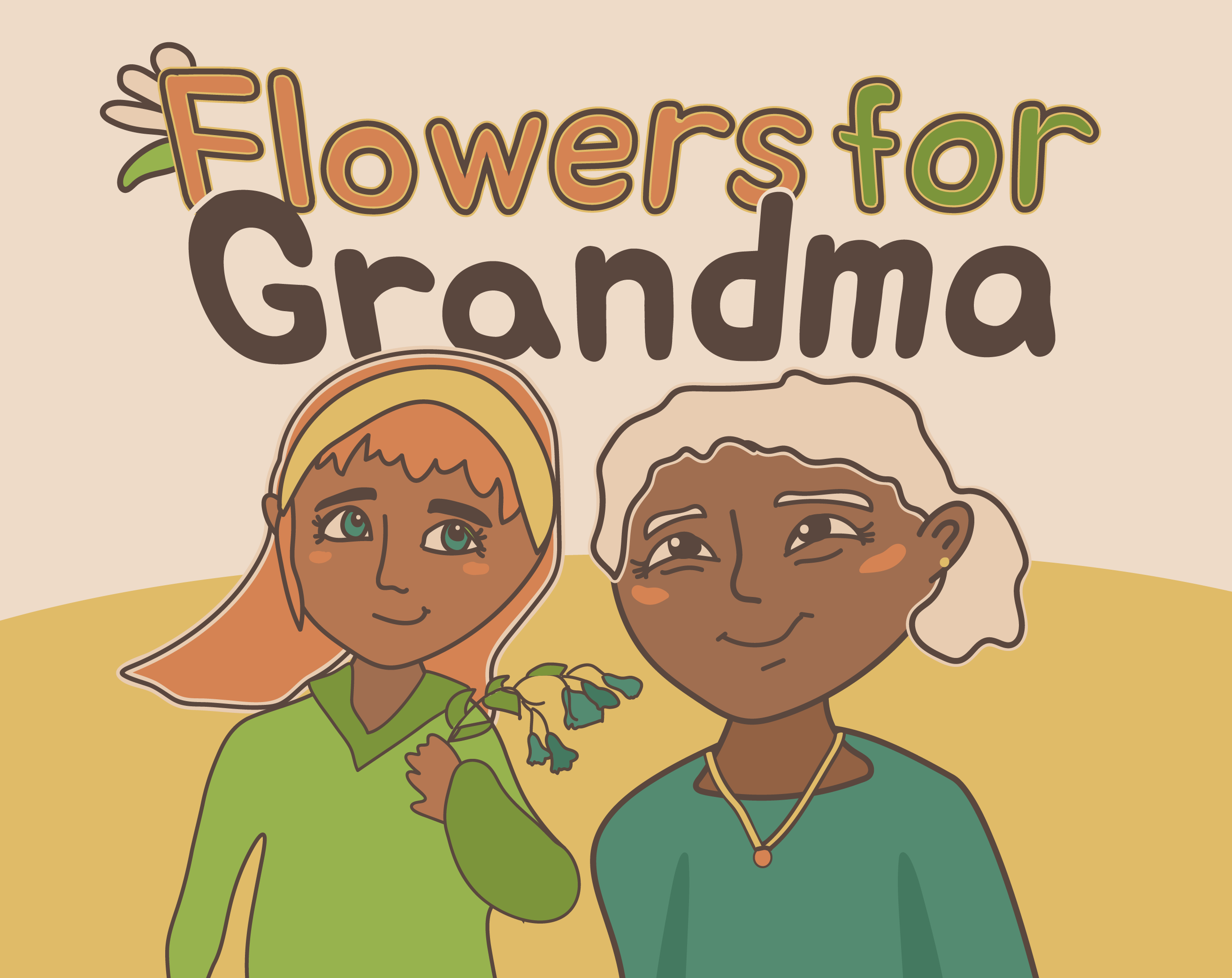 Flowers for Grandma by Rose & Leaf Studio