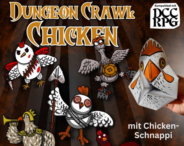 Dungeon Crawl Chicken by Frau Knurrkater