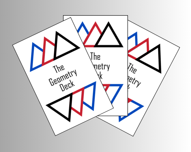 The Geometry Deck + Triangle Agency: The Bookwyrm by Rhodocros
