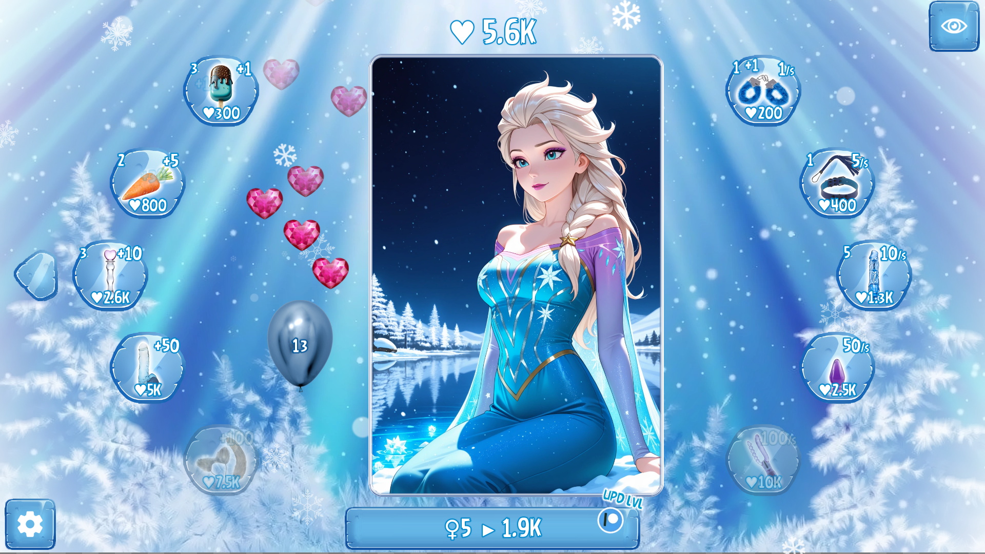 Elsa Clicker! RELEASE! - Meru Clicker (v1.0) by Tap-Tap Legends