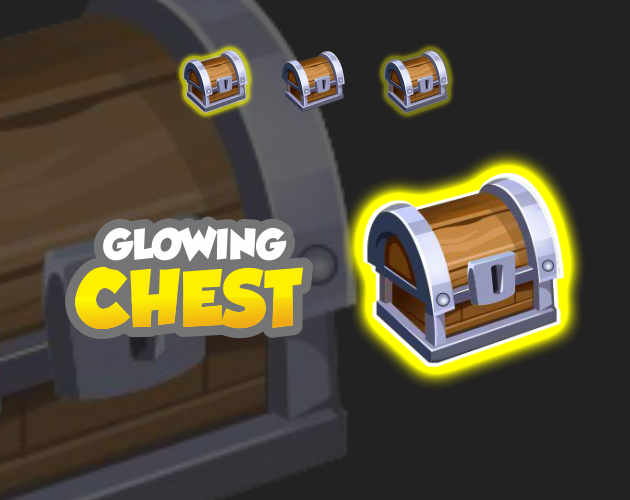 Glowing Chest Sprite by arts