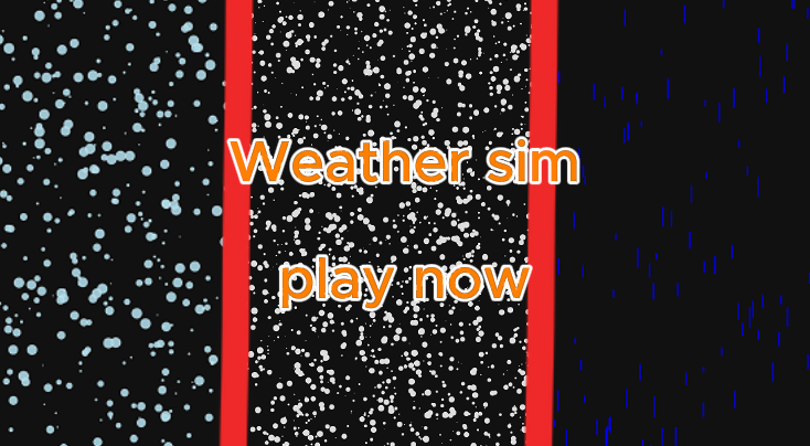 Weather simulation v3.0 by New weather