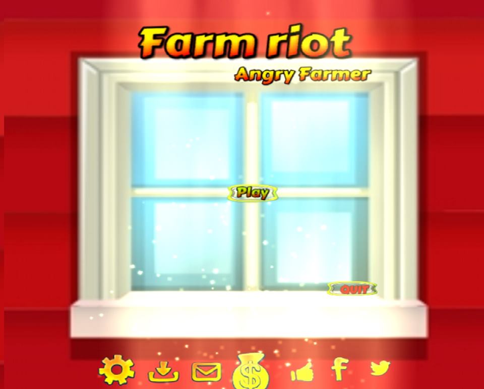 Farm riot angry farmer by UTVATEAM