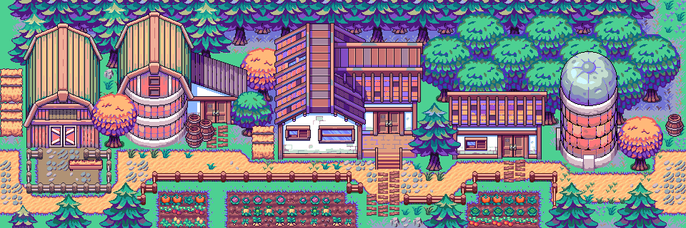 FARM RPG ASSET PACK - 16x16 tileset by Sgam