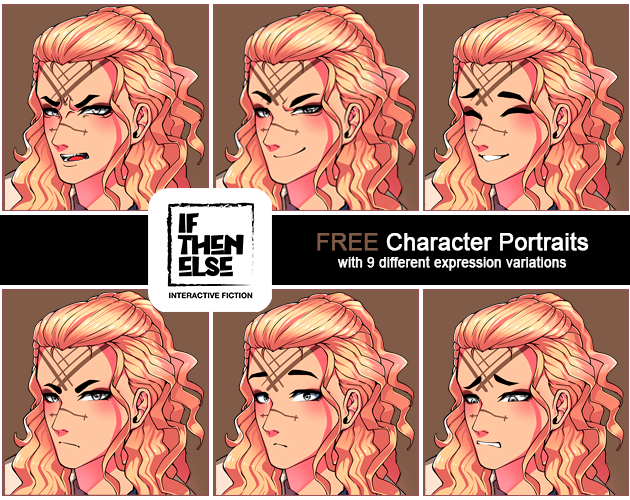 Sci-Vikings - Kiera Portraits by IF THEN ELSE - INTERACTIVE FICTION