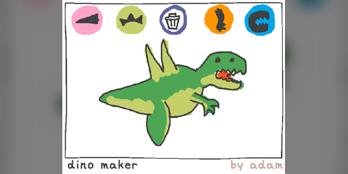 Dino Maker by Adam Saltsman