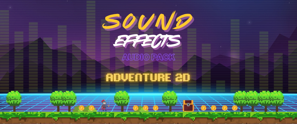 Sound Effects - Audio Pack - Adventure 2D by Capitao Dinossauro