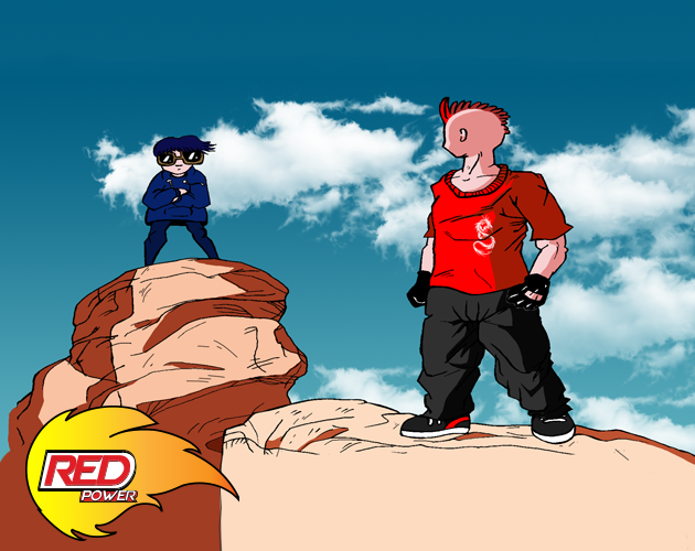 Red Power by Bred Studio