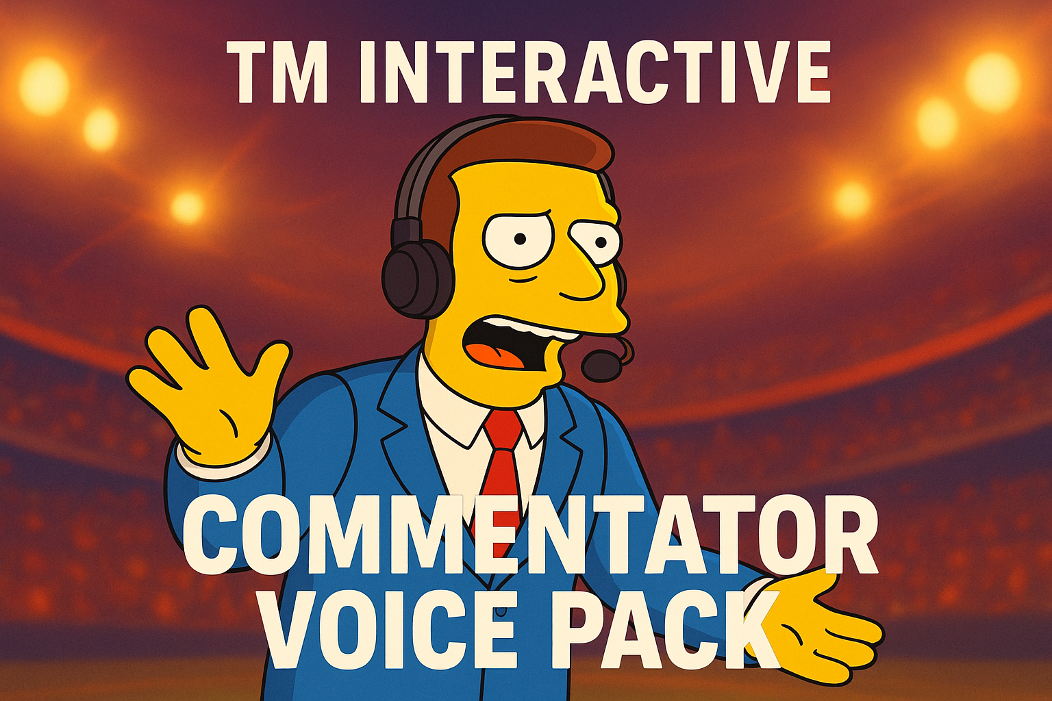 Commentator Voice Pack by TM Interactive