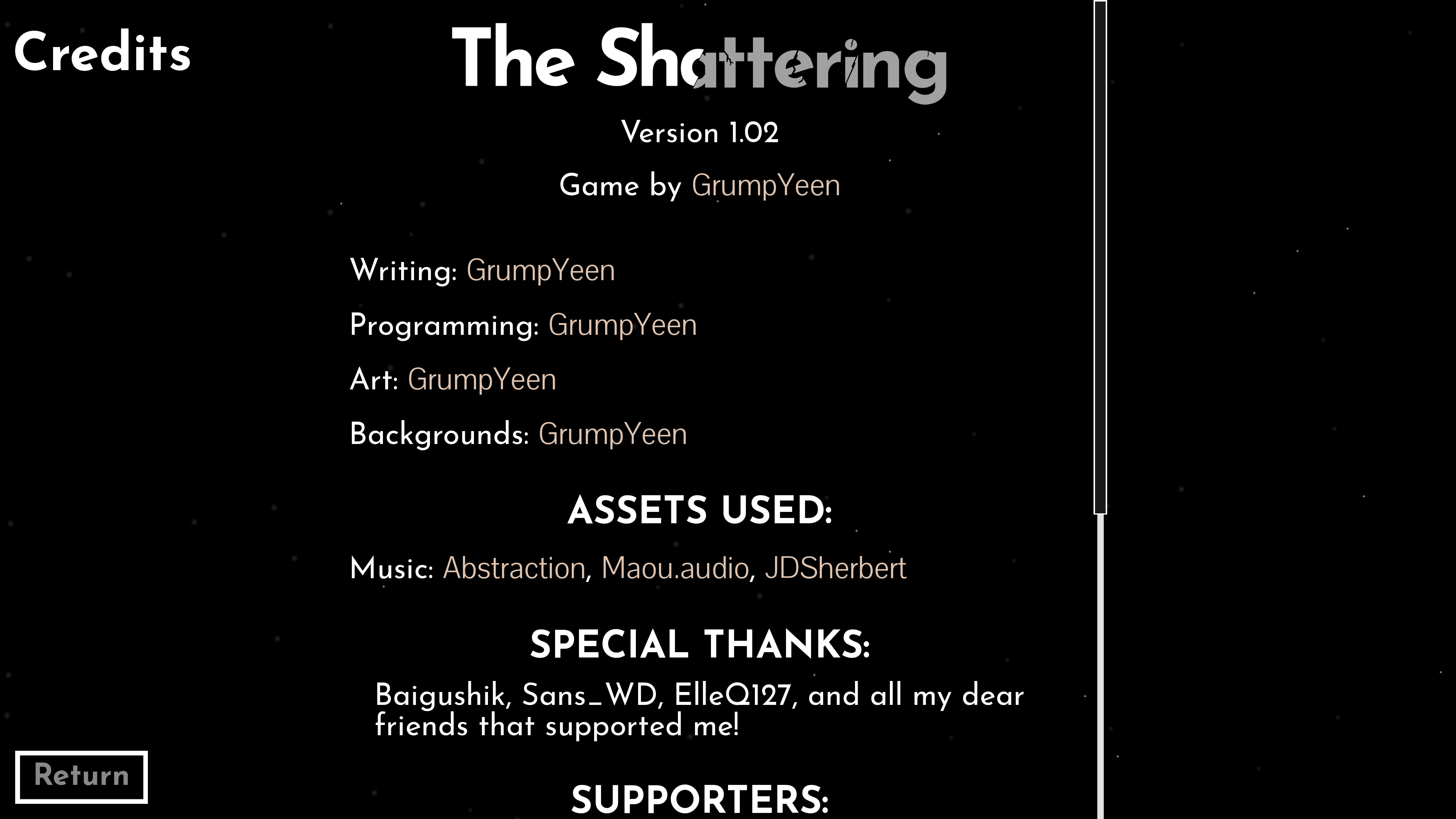 1.02 Early Access Release - The Shattering by GrumpYeen