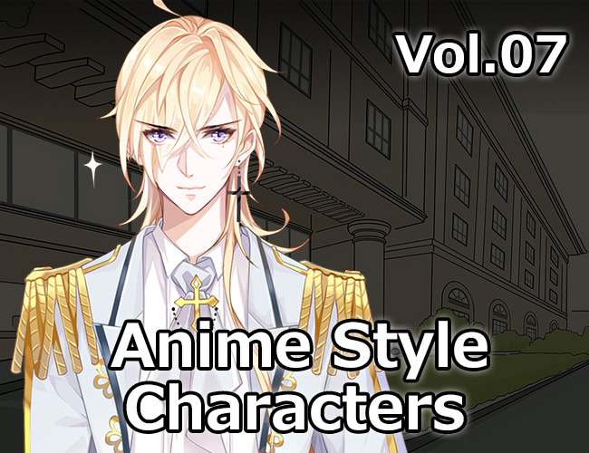 Anime Style Characters Sprite Vol.7 by Raketenfaust