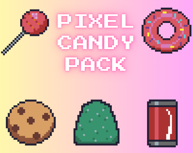 Pixel art asset candy by Spectralis