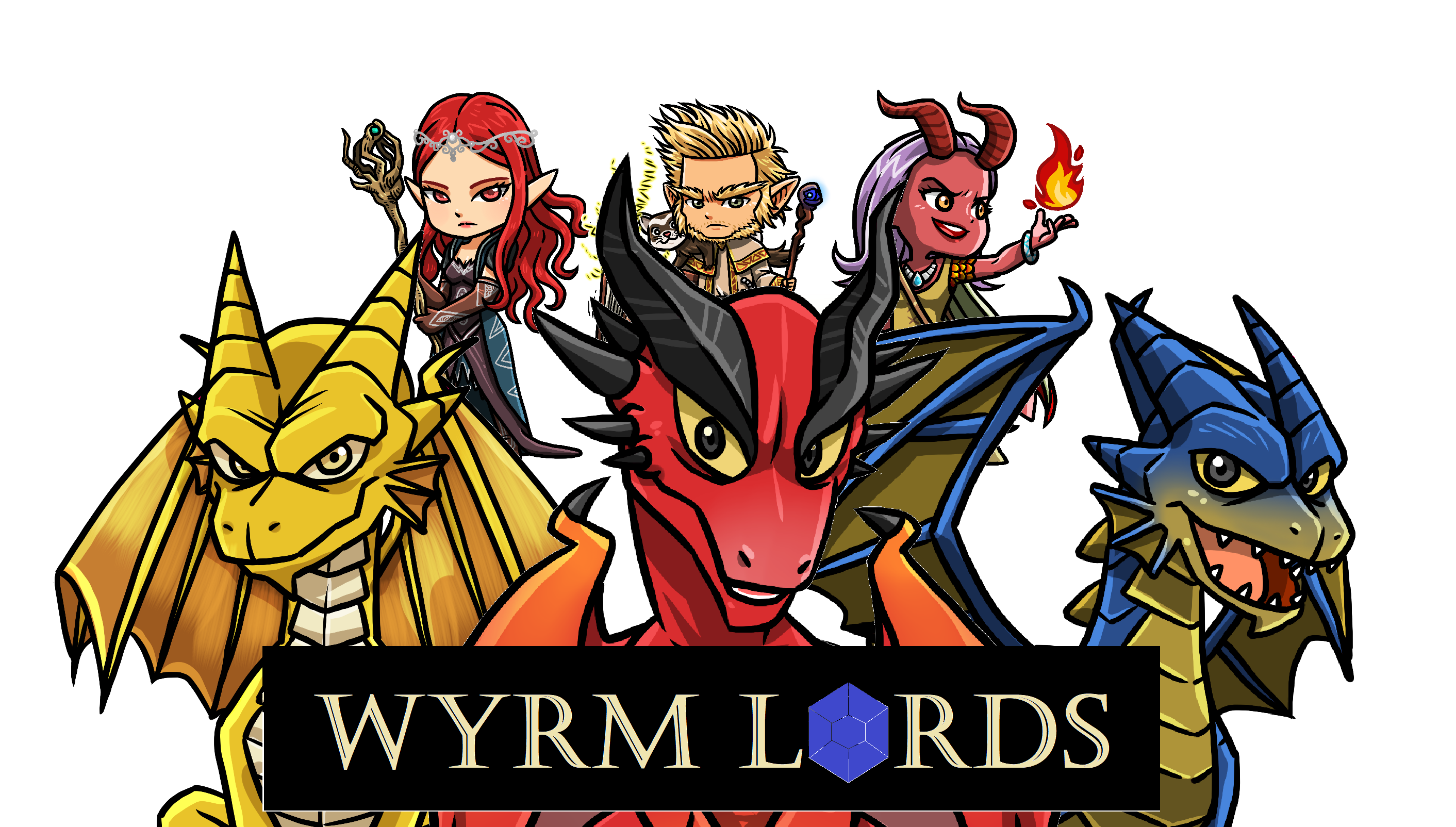 The cover of Wyrm Lords (II) - WYRM LORDS by Warbriel