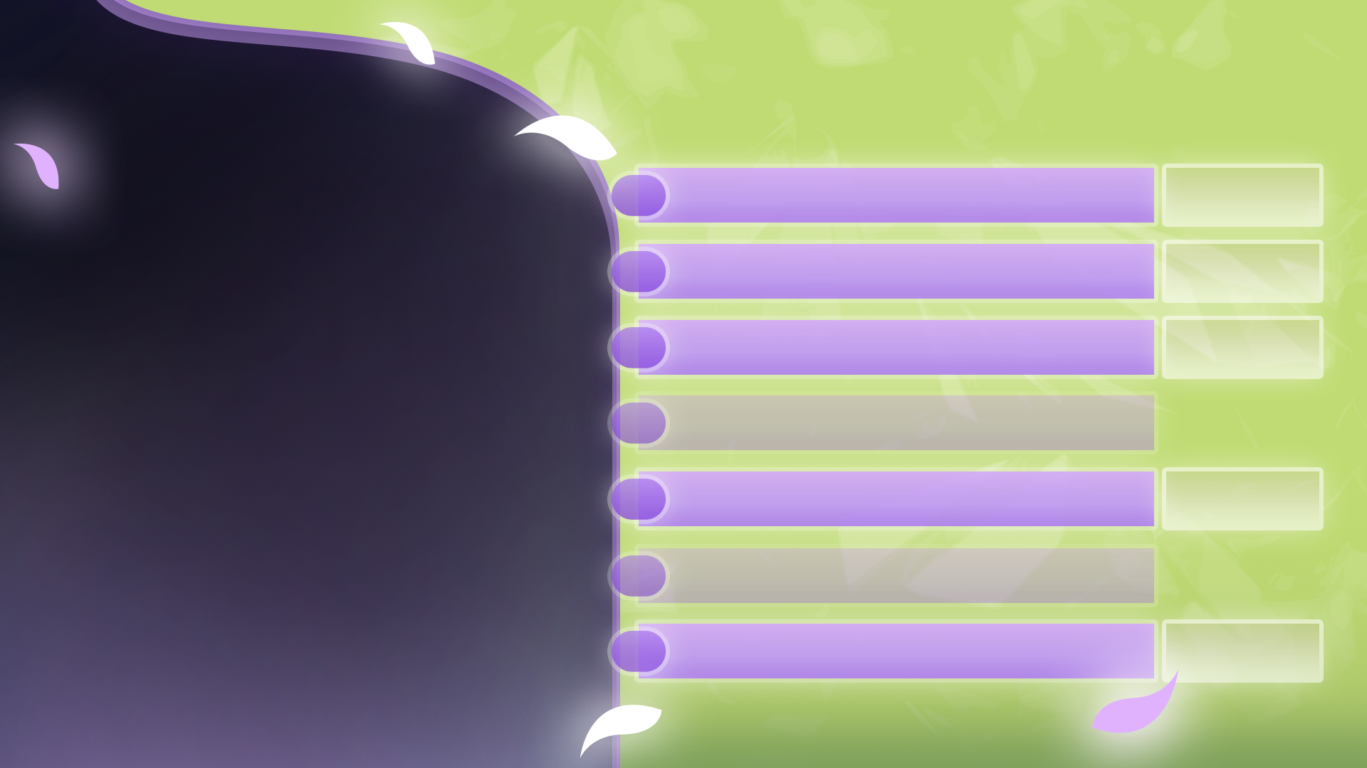 Pastel Green Vtuber Stream Schedule by acmgame