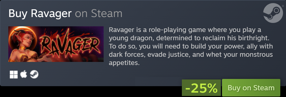 Ravager is 25% Off on Steam! - Ravager by 4MinuteWarning