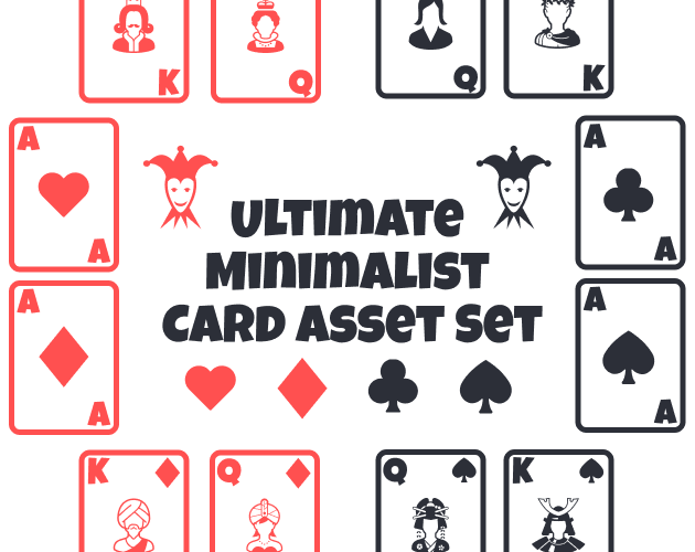 Ultimate Minimalist Card Asset Set by Oxxonpic