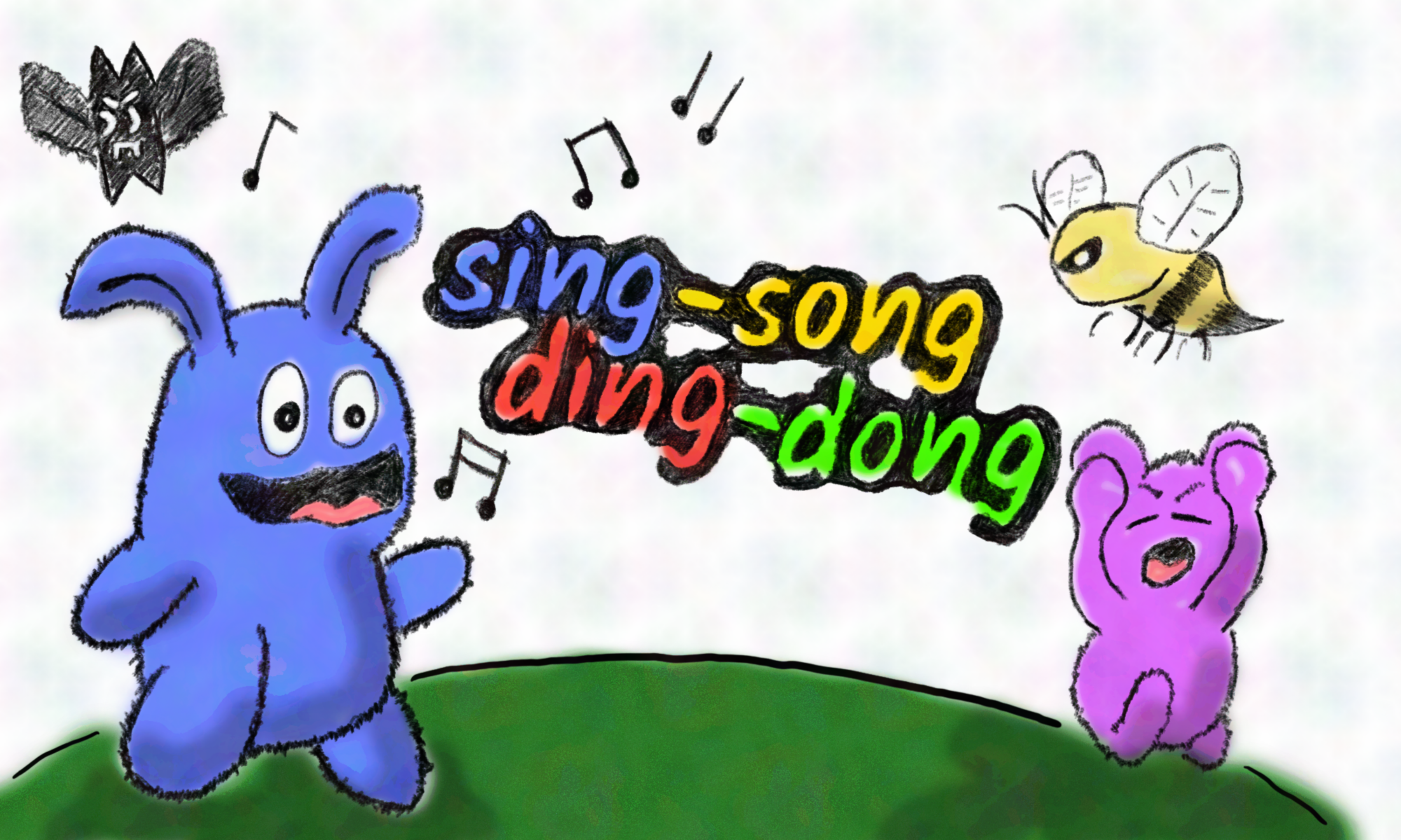 sing-song ding-dong for playdate by grapefruitopia industries