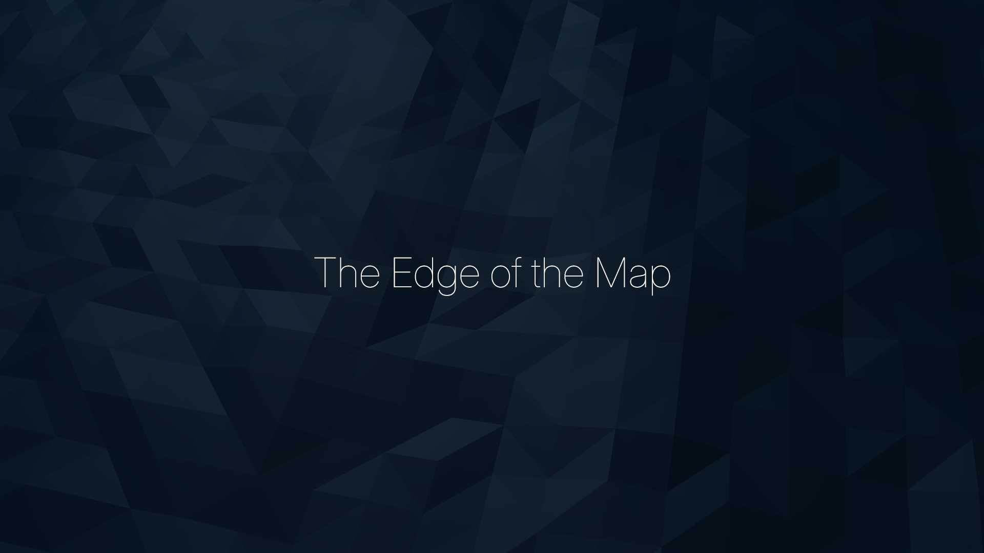 The Edge of the Map by Testy McTestFace