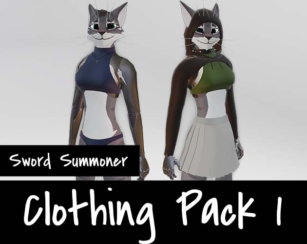 Sword Summoner Clothing Pack 1 by lackofbindings