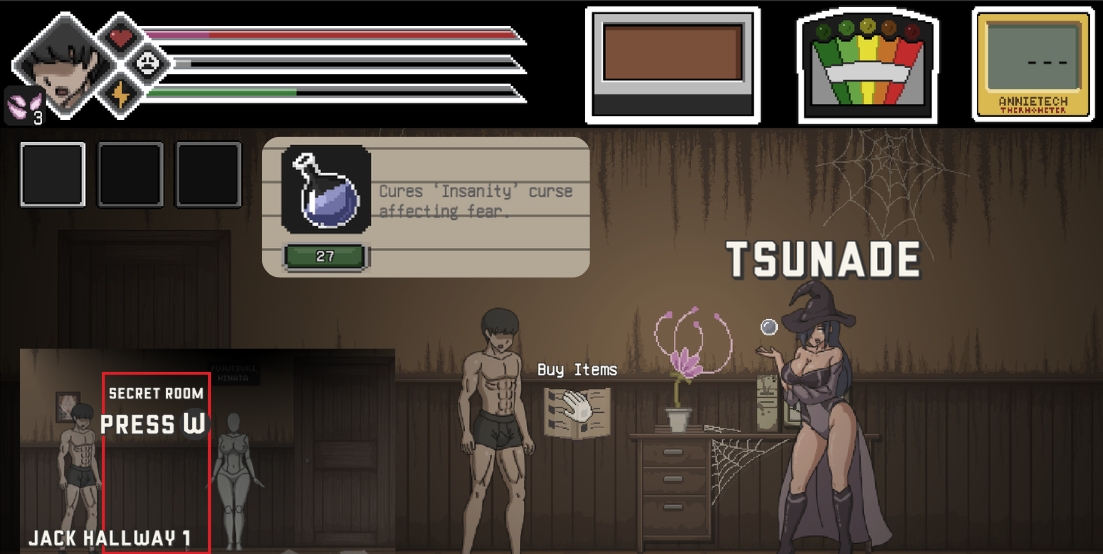 how do you lower the fear meter - Lustful Spirit Hunt (Ringman Edition) (WIP) community - itch.io