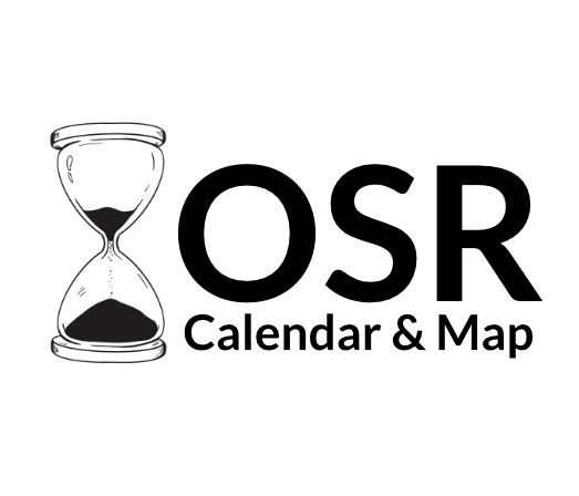 OSR Calendar & Map by tinyravenpress