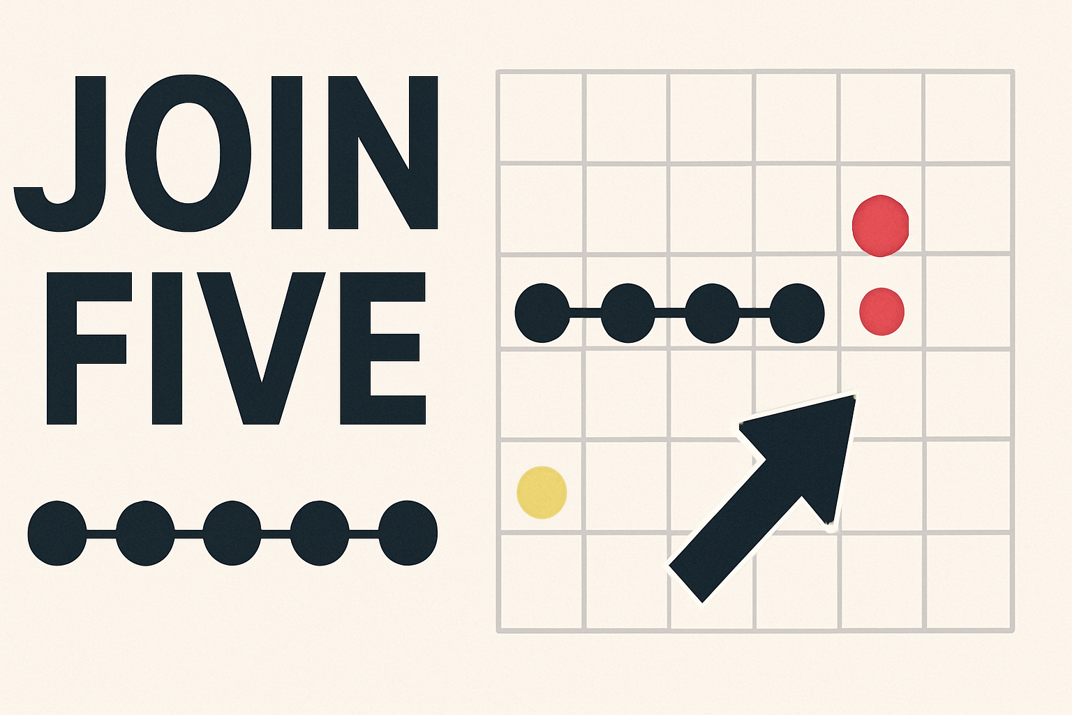 Join Five (Morpion Solitaire or Cross and Lines) by joinfive