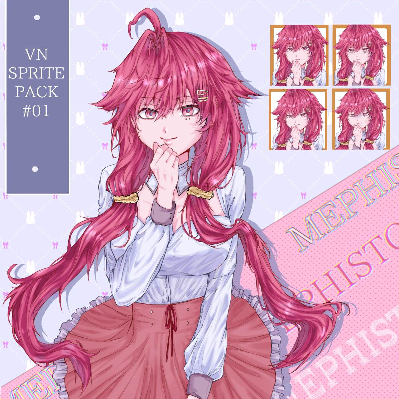 VN Sprites Pack #01 by Mephisto