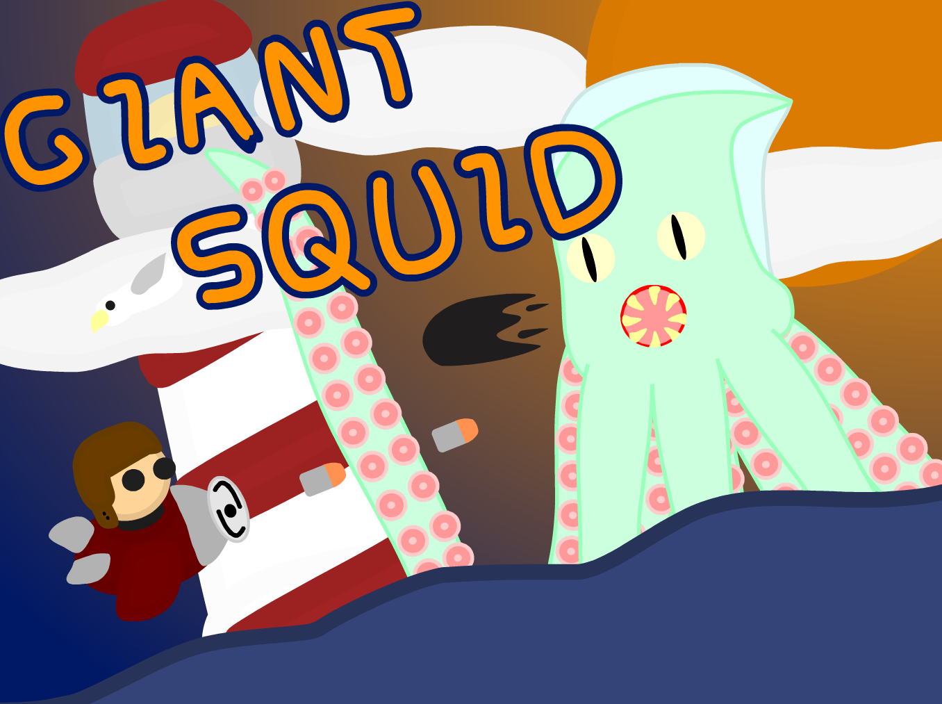 Giant Squid [Boss Battle] by Demosse