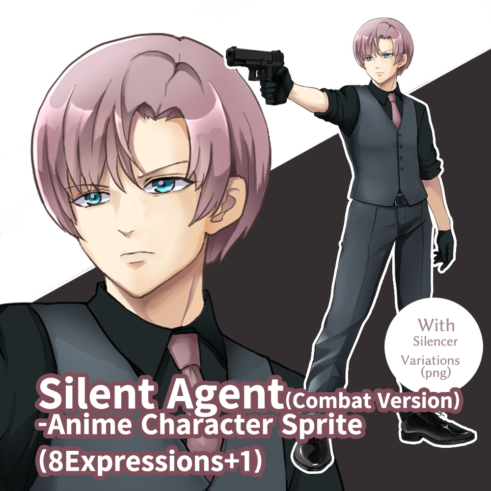 Silent Agent – Combat Version (with Silencer Variations) by kei02 Studio