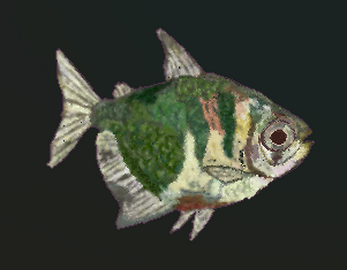 Pixel Fish Sprite - 256x288 Pixel Art by irmguler